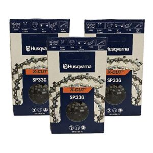 husqvarna 581643672 sp33g x-cut .325 .050 72 dl 3 pack