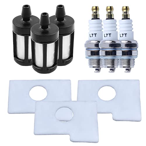 Adefol Chainsaw MS180 018 MS 180 Air Fuel Filter Spark Plug Kit for STIHL MS180 Replacement Parts 11301240800