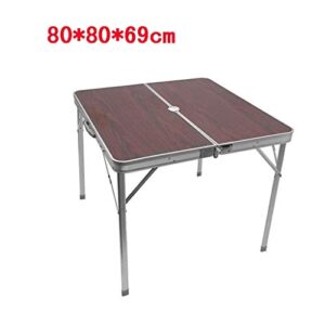 LIRUXUN Folding Table Portable Outdoor Folding Tables Slim Lightweight Small Family Table Suitable for Fishing，Picnic，Camping and Trave