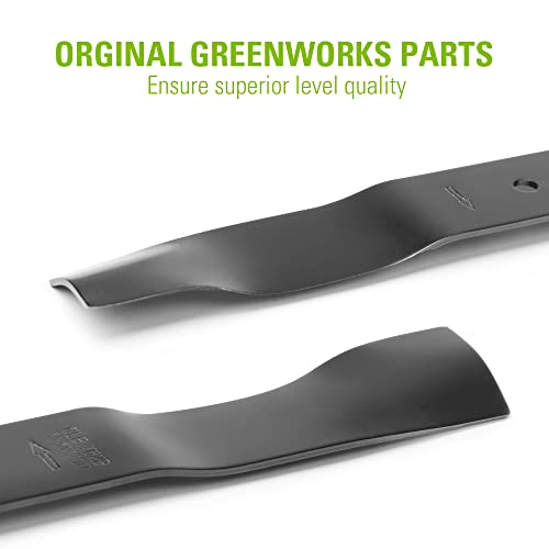 Greenworks 20-Inch Replacement Lawn Mower Blade 29172 Black