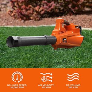 Redback Flex Series 40V Cordless Leaf Blower Kit with 4Ah Battery and Charger Brushless Motor E435CKIT4A