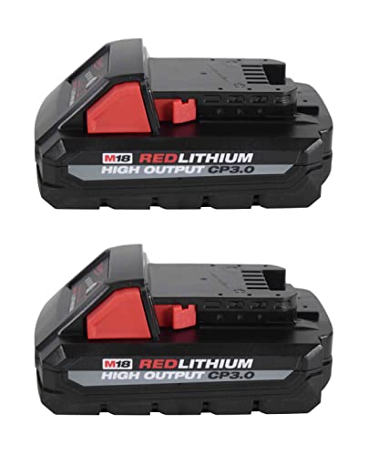 Milwaukee M18 18V 48-11-1835 High Output 3.0Ah Lithium Ion Battery 2 Pack