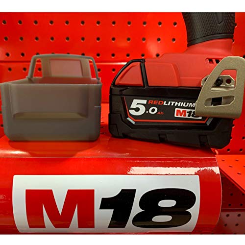 yadoker Silicone Protect case for Milwaukee M18 4.0,5.0 Battery  3PCS