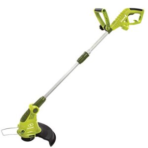 sun joe trj13ste electric grass trimmer + edger, 13-inch, 4-amp, telescoping pole