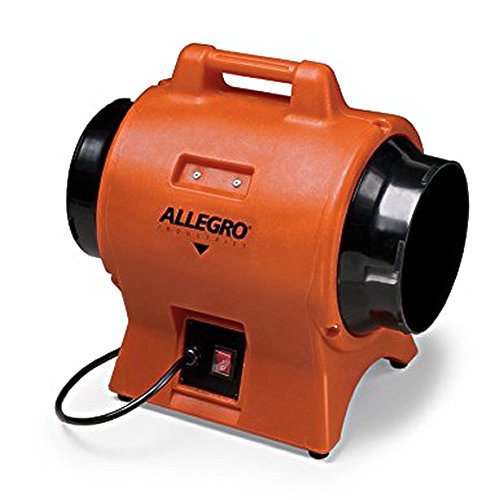 Allegro Industries 9539-12 Industrial Plastic Blower, 12"