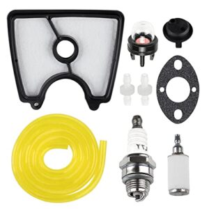 huztl 581798001 fuel line kit air fiter grommet spark plug for husqvarna 125b 125bx 125bvx handheld leaf blower