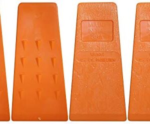 Cold Creek Loggers - Made in USA ! - 5.5 Inch Felling Wedge Chain Saw Logging Supplies Set of 4