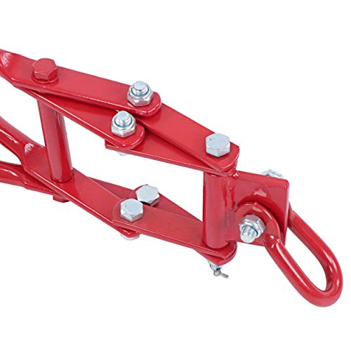 Felled Timber Claw Hook, 28in - Log Lifting Tongs Heavy Duty Grapple Timber Claw, Lumber Skidding Tongs Logging Grabber