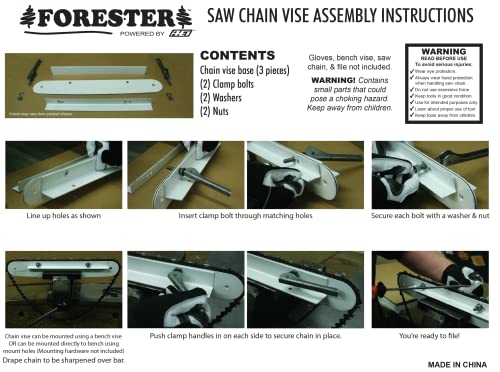 FORESTER Chain Saw Filing Vise SCFV-20