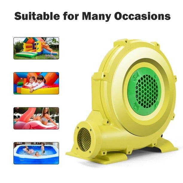 TTIAOYU Air Blower, 680W Bounce House Blower, Pump Fan Commercial Inflatable Bouncer Blower, Air Blower for Inflatables, Perfect for Inflatable Bounce House, Waterslides