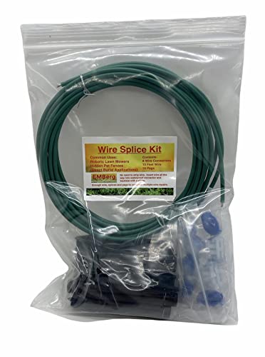 EMBerg Waterproof Wire Splice Kit for Wire Break Repair in Electric In-Ground Dog Fence Systems and Robot Lawn Mowers