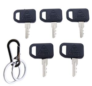 jeenda 5pcs ignition keys am131841 for john deere 300 400 gt gx lx series 130 160 165 gator 4x2 6x4 gator key