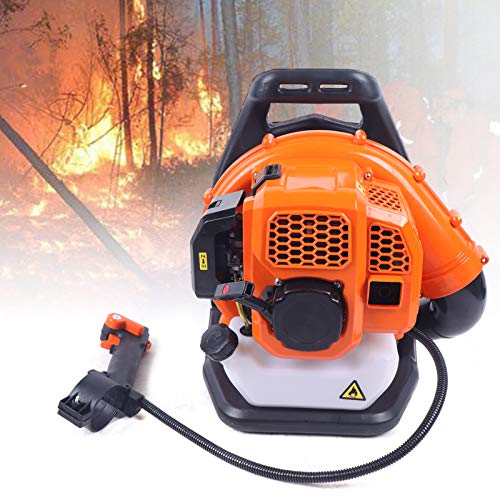 Commercial Backpack Leaf Blower Machine Gas Powered Snow Blower 2 Strokes Engine Lightweight for Yard Road Cleaning Garden Lawn Care Tools (42.7CC)