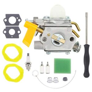 308054014 308054034 carburetor for ryobi ry09053 ry09055 ry09056 ry08554 ry09907 leaf blower trimmer with ac04122 fuel line kit