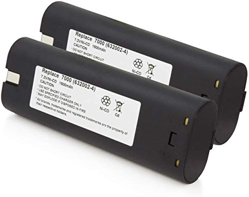 2 x NEW Replacement 7.2V 7.2 VOLT Battery for MAKITA 7000 7002 7033 632003-2 Cordless Tool