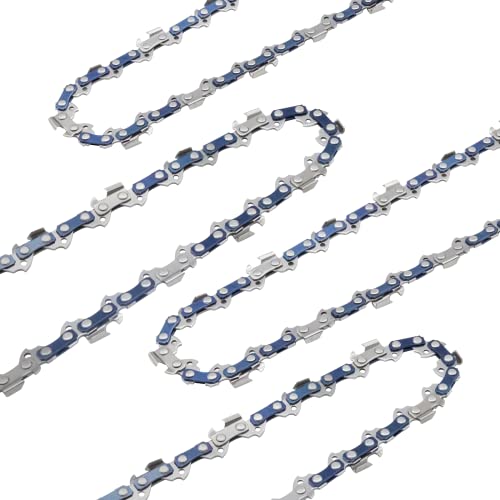 O-CONN 4 Pack 14 Inch Chainsaw Chain 3/8" LP Pitch .050'' Gauge 52 Drive Links Fits Echo, Craftsman, Poulan, Ryobi and more