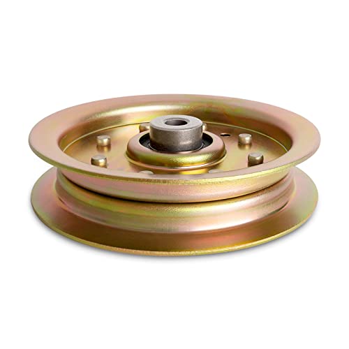 UP2WIN 756-04129 Idler Pulley for Cub Mower - Idler Pulley Bearing Fit for Cub Cad LT1050 LT1045 LTX1040 LTX1046 LTX1045 LTX1050 RZT50 Riding Lawn Mower Tractor with 42" 46" 48" 50" 54" Deck