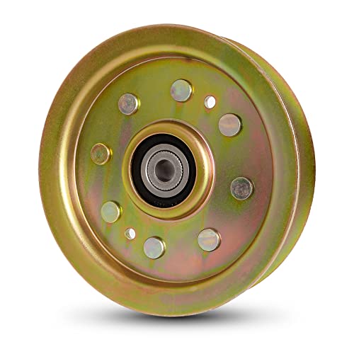 UP2WIN 756-04129 Idler Pulley for Cub Mower - Idler Pulley Bearing Fit for Cub Cad LT1050 LT1045 LTX1040 LTX1046 LTX1045 LTX1050 RZT50 Riding Lawn Mower Tractor with 42" 46" 48" 50" 54" Deck