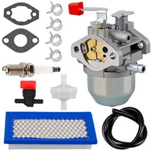 ferilter 0c1535asrv carburetor 78601 air filter kit for generac 4000xl parts 4000 exl nikki 97747 c1535 gn220 gh220hs w436bre t44 35pds396829 0c1535aesv sears troy built portable 7.8hp generators