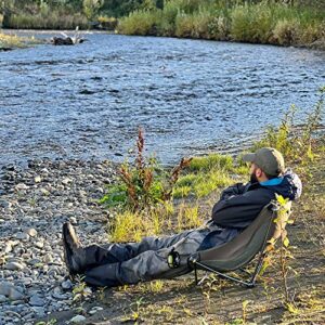 GRAND TRUNK Alite Mayfly Chair | Lightweight Stable Camping Chair | Portable, Quick and Easy Setup | Lawn Chair for Hiking, Backpacking, Fishing and Beach - Storm