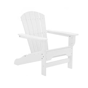 DuroGreen Boca Adirondack Chair, White