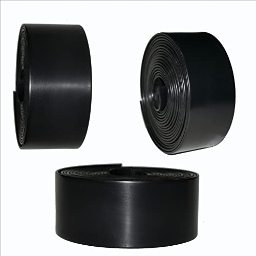 3/4" Wide Vinyl Chair Strap for Patio Pool Lawn Garden Furniture Repair 20' Durable Roll - Best for Strapping, Repair & Restoration (Black #221)