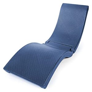 swimways 6060052 terra sol sonoma patio chaise lounge chair, blue