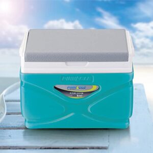 Picnic Cooler – 4.5 Liter Hard Cooler – Coolbox Keeps Contents Cool for 48 Hours – BPA Free Outdoor Cooler – Portable Cooler for Picnics, Grill, Camping (Sky Blue)