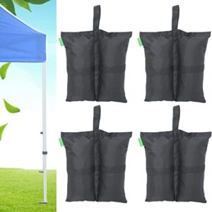 MOYIZA Seams do Not Burst Canopy Weights Sand Bags, for Canopy Tent, Made of Thick Material, 4 Pack