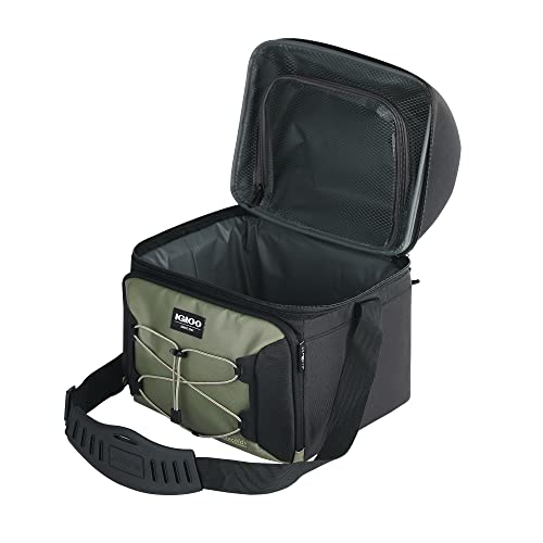 Igloo Olive Gripper 22 can Voyager Softsided Lunch Bag