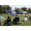 JoeShade, Portable Sun Shade Umbrella, Sunshade Umbrella, Sports Umbrella, Blue