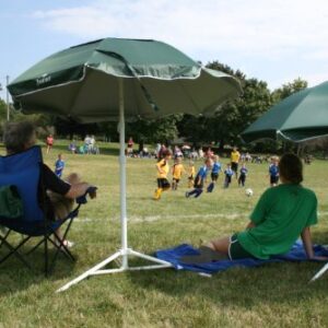 JoeShade, Portable Sun Shade Umbrella, Sunshade Umbrella, Sports Umbrella, Blue