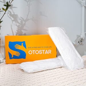 OTOSTAR Premium Waterproof Throw Pillow Inserts, Set of 4 Water Resistant Square Form Cushion Stuffer for Bed Couch Decorative Outdoor Sofa Pillows Inserts White, 20x20 Inches