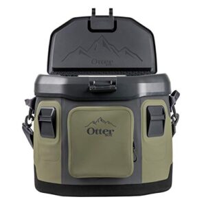 otterbox trooper cooler 20 quart – alpine ascent (green/black/orange)