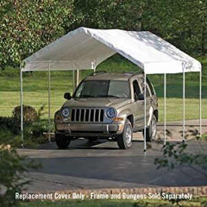 ShelterLogic SuperMax All Purpose Outdoor 10 x 20-Feet Canopy Replacement Cover for 2-Inch Frame Canopies (Cover Only, Frame Not Included)