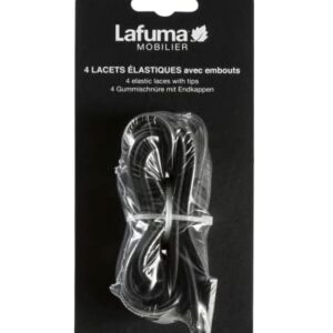 Lafuma Replacement Laces for R-Clip Recliners - Black (Accessory/Replacement Only)