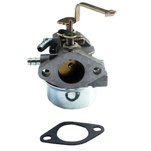 kipa carburetor for tecumseh 640260 640260a 640260b 632689 hm80 hm85 hm90 hm100 lh318xa lh358xa lh358ea engine carb carburetor with mounting gasket