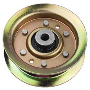 Idler Pulley Fit for Craftsman Mower - 532173437 Idler Pulley Bearings Fit for Craftsman LT1000 LT2000 Lawn Mower Tractor with 42" Deck, Replacement for 532131494 532173438 165888