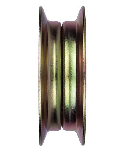 Idler Pulley Fit for Craftsman Mower - 532173437 Idler Pulley Bearings Fit for Craftsman LT1000 LT2000 Lawn Mower Tractor with 42" Deck, Replacement for 532131494 532173438 165888