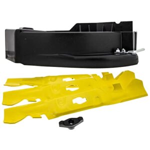 cub cadet 19a30050100 flat top xtreme 50″ mulching kit s shaped mulching blades