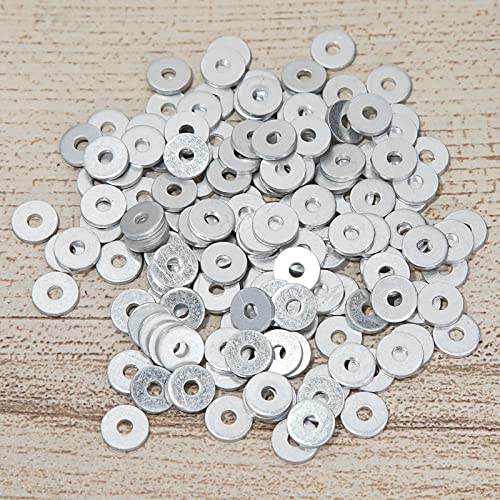 Aluminum Backup POP Rivet Washers for 1/8" Diameter Rivets,Aluminum Back Up Washer, 255 PCS