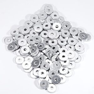 Aluminum Backup POP Rivet Washers for 1/8" Diameter Rivets,Aluminum Back Up Washer, 255 PCS