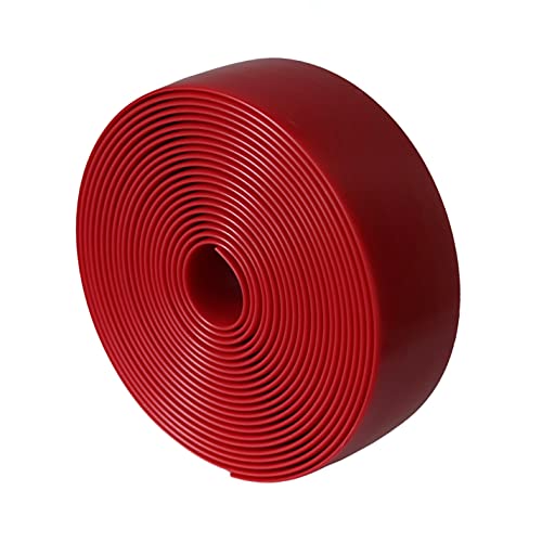 KOMORAX RED 2" Wide 20' Length Chair Vinyl Strap Strapping for Patio Lawn Garden Outdoor Furniture Matte Finish Color