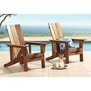 Teal Island Designs Aretha Modern Adirondack Adjustable Back Outdoor Chair