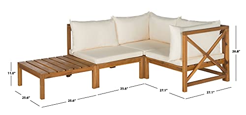 Safavieh Outdoor Collection Lynwood Outdoor Sectional Sofa