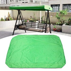 Ymiko Waterproof Porch Swing Top Cover Patio Swing Canopy Replacement Cover 75.2x47.2 in/191x120 cm