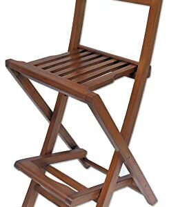 MGP Teak Bar Chair 45" H x 22" W x 18" L