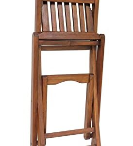 MGP Teak Bar Chair 45" H x 22" W x 18" L