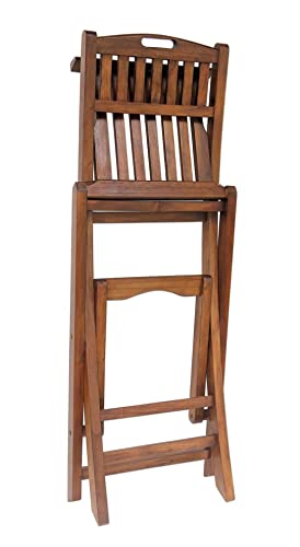 MGP Teak Bar Chair 45" H x 22" W x 18" L