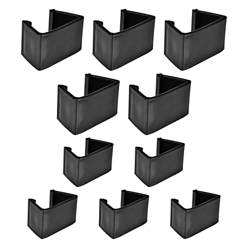 Eagles 10 Pieces Outdoor Furniture Clips, (5PCS 6cm + 5PCS 4.25cm) Patio Sofa Clips Rattan Furniture Clamps Wicker Chair Fasteners, Strong Connectors for Polyrattan Garden Furniture Set